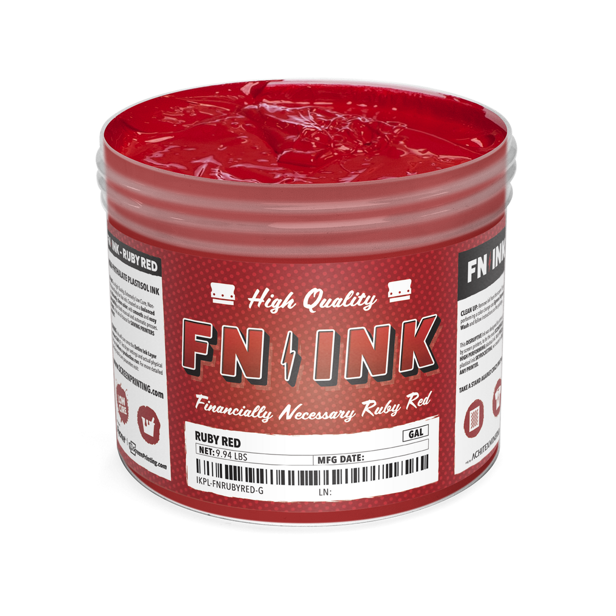 FN-INK™ Ruby Red Plastisol Ink